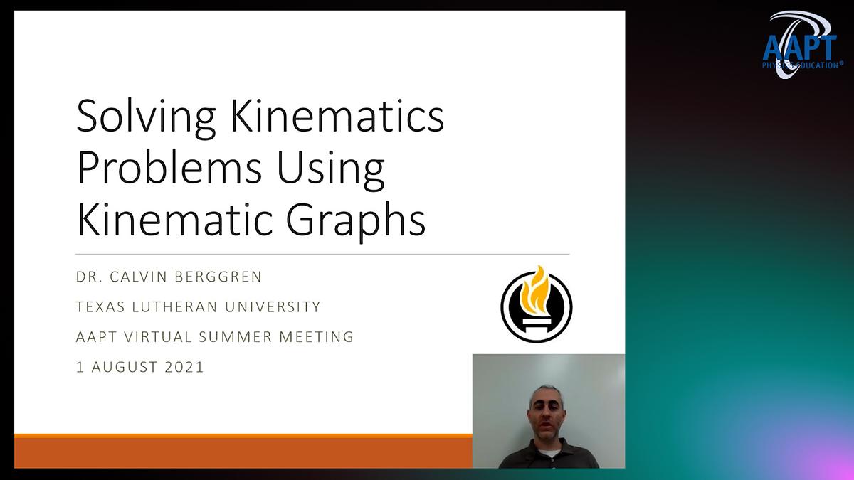 Underline | Solving Kinematics Problems Using Kinematic Graphs